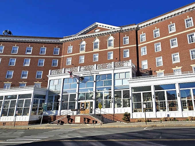 The Hotel Northampton anchors downtown with classic New England hospitality that remembers when service actually meant something.