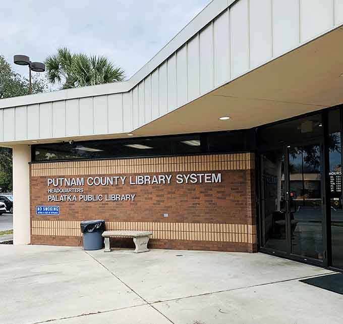 The Putnam County Library proves that small towns still value community spaces where everyone is genuinely welcome inside.