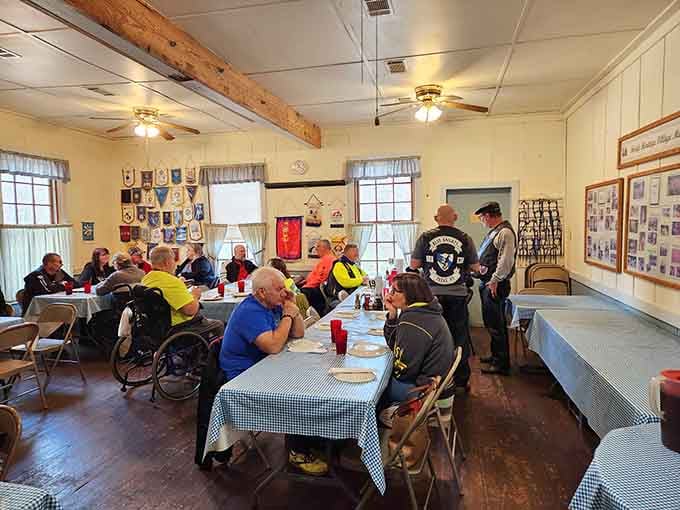 Communal tables mean strangers become friends over shared platters, just like dining was meant to be experienced.