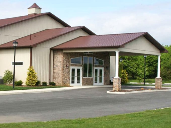 Hope Community Church welcomes worshippers in a modern building that hasn't forgotten its rural roots and values.