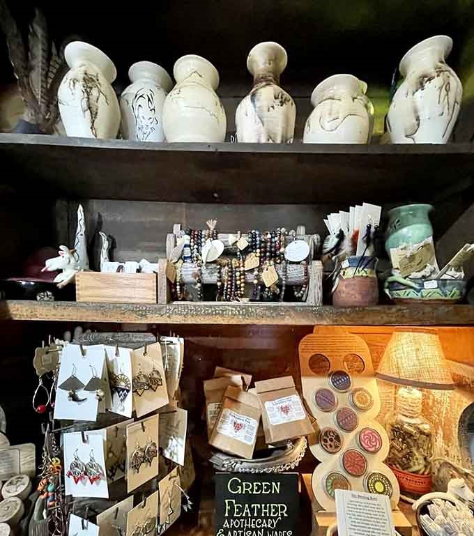 Handcrafted jewelry and artisan goods showcase local talent, proving Kentucky creativity is alive and thriving along the river.