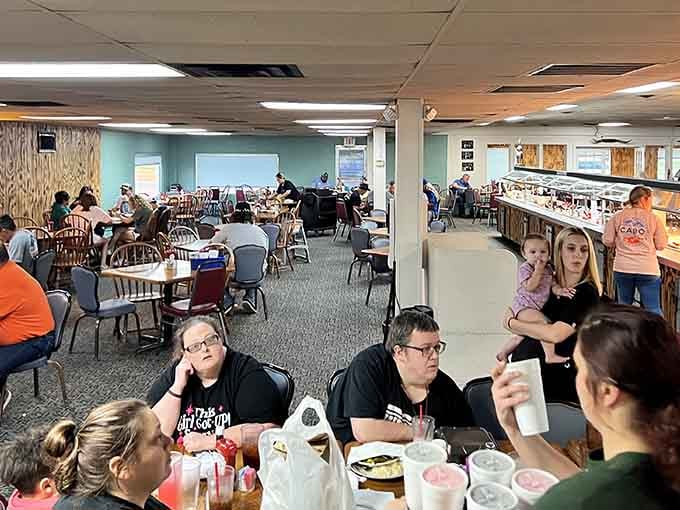 Locals filling tables is always the best restaurant review you'll ever need to see.