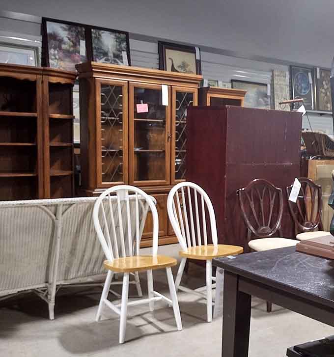 Furniture pieces with character and history, ready for their comeback tour in your newly decorated living room.