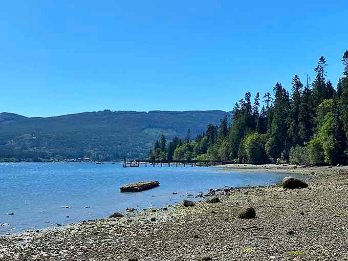 Sequim Bay State Park offers beachfront access that won't require a second mortgage to enjoy.