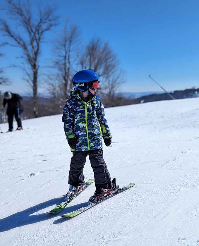Future Olympian or just a kid having the time of their life? At Seven Springs, it's both.