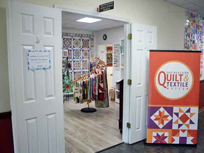 Step through this doorway and prepare to have your assumptions about quilts completely transformed forever.