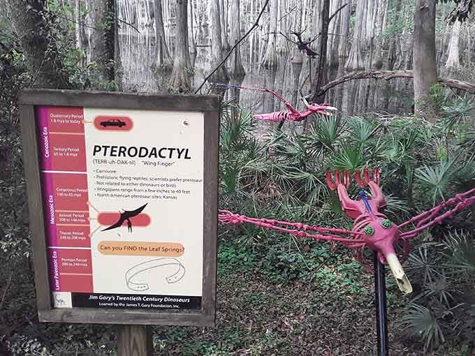 Pink pterodactyls prove that prehistoric creatures are more fun when they look like party decorations.