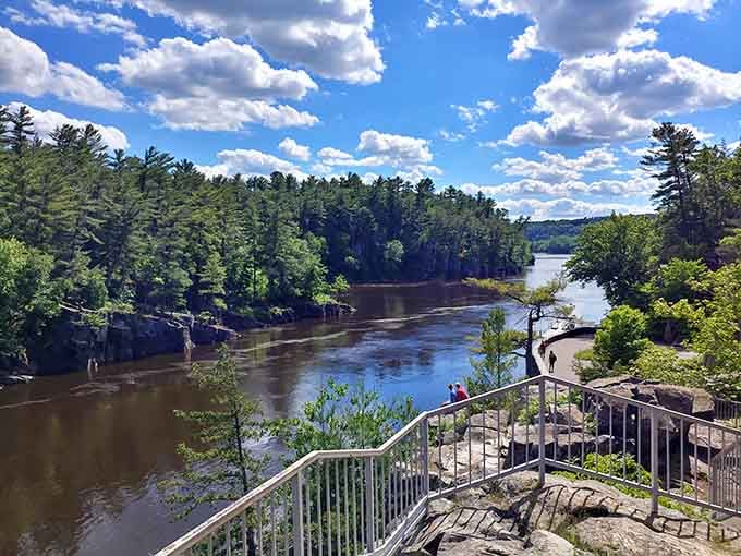 Interstate State Park reveals the St. Croix River at its finest, where ancient cliffs meet water in a geological love story.