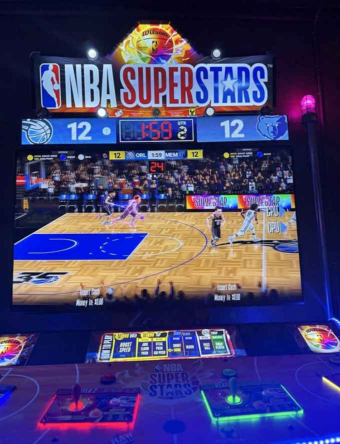 NBA action on the big screen brings the excitement of courtside seats without the nosebleed-inducing ticket prices.
