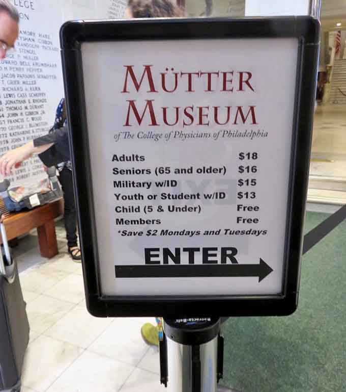 Fair warning: these admission prices get you access to sights you absolutely cannot unsee, no matter how hard you try.