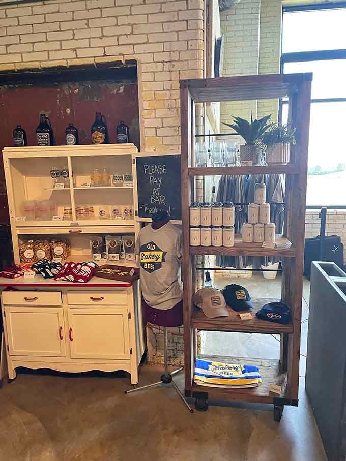 Take home the memories with official merchandise, because sometimes you need a t-shirt to prove you found Illinois's coolest organic brewery.