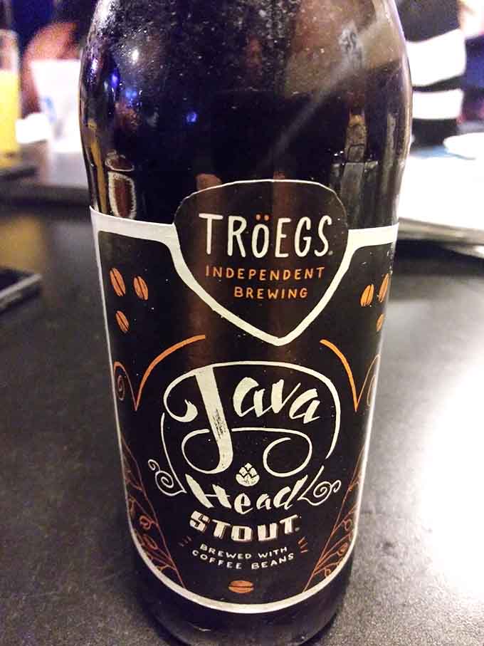 Java Head Stout from Troegs proves that even your beer can contemplate mortality while delivering rich, coffee-infused flavor notes.
