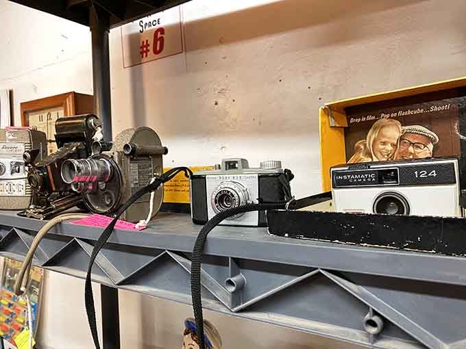 Vintage cameras that captured memories before smartphones made everyone a photographer, filters not included back then.