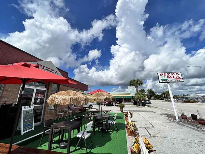 Casual dining with tropical vibes where pizza meets paradise and nobody judges your vacation appetite.