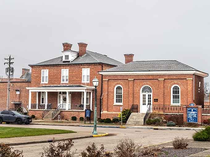 The cathedral's brick exterior has witnessed generations of weddings, baptisms, and probably some excellent church potlucks too.