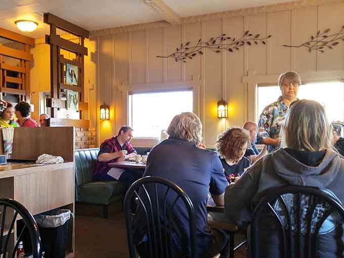 Real people enjoying real food in a real diner&mdash;this is what community gathering spots look like.