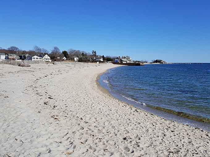 Sandy beaches stretching endlessly prove Connecticut's coastline deserves way more respect than it typically gets from outsiders.