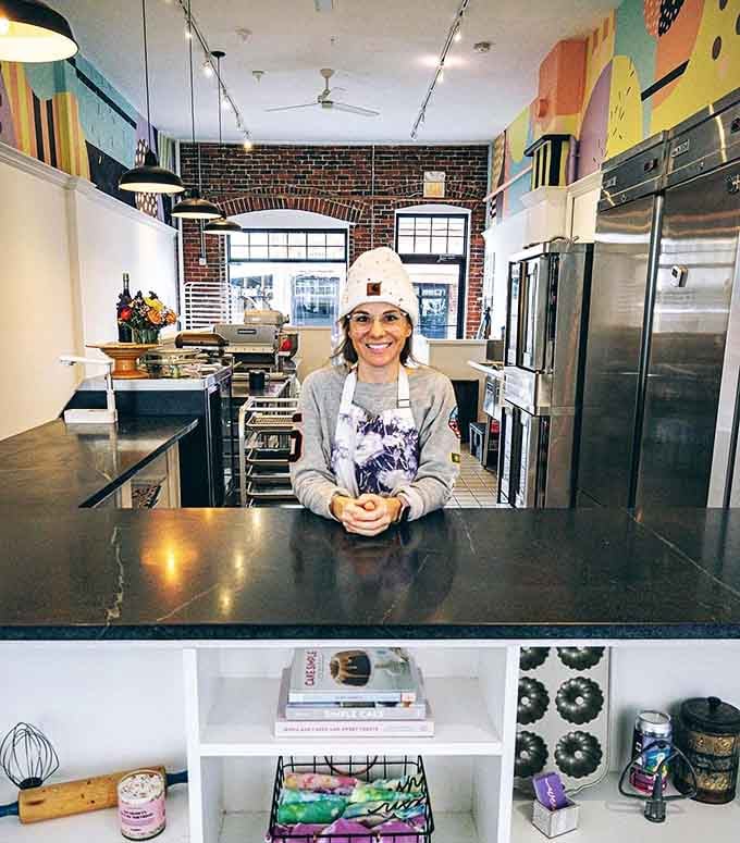 The bright, welcoming interior and well-organized workspace at Weesh reflect a bakery that values both creativity and professionalism in equal measure every single day.