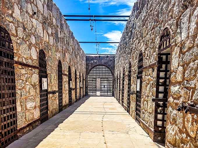 Views from the Territorial Prison remind you that even inmates couldn't escape Yuma's spectacular desert vistas and sunshine.