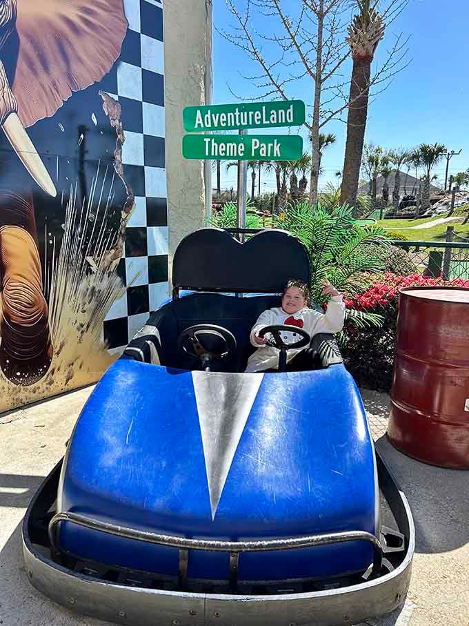 Every theme park needs a photo op, and this one delivers memories without requiring professional photography skills.