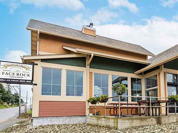 Face Rock Creamery serves up sweet treats that taste even better with ocean breezes.