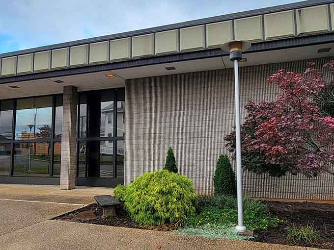 Even the post office looks charming here, which is saying something given most people's relationship with postal facilities.