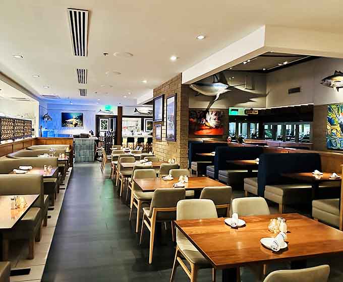 Another angle of the thoughtfully designed space that makes every seat feel like the best one available.