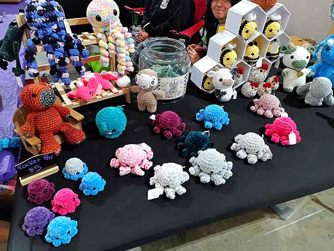Hand-crocheted creatures so adorable they make store-bought stuffed animals hang their heads in shame and jealousy.