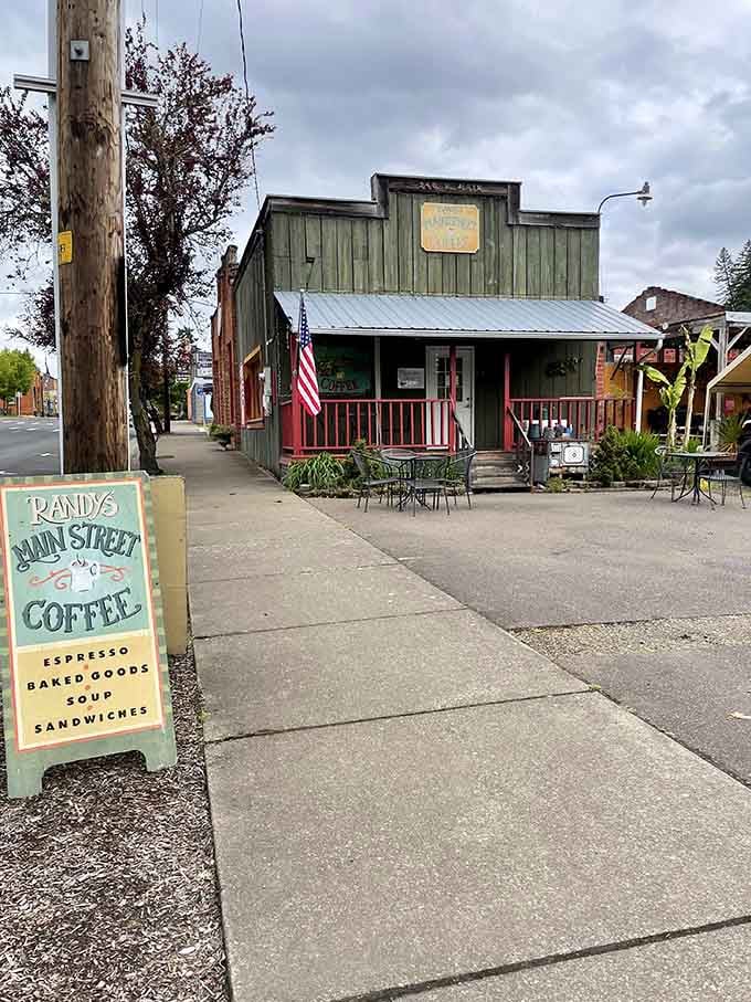 Randy's Main Street Coffee offers the kind of neighborhood gathering spot that used to exist before everything became a chain.