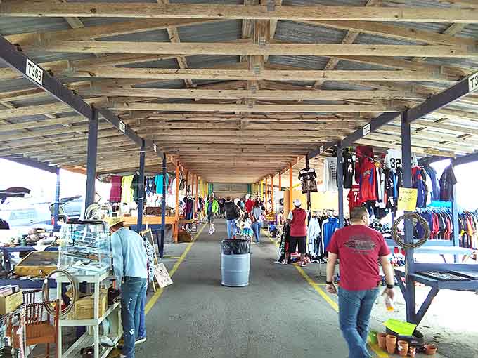 Wide aisles mean you can wander freely without playing bumper cars with other shoppers hunting for their own perfect finds.