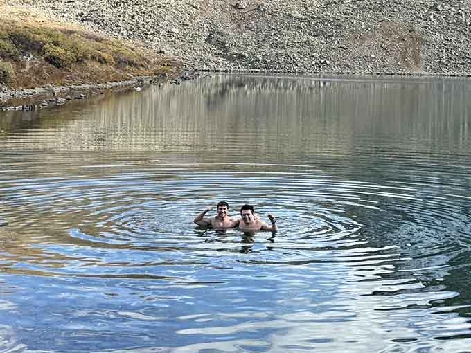 Brave souls who dip into the glacial waters deserve medals, therapy, or possibly both after that shocking cold experience.