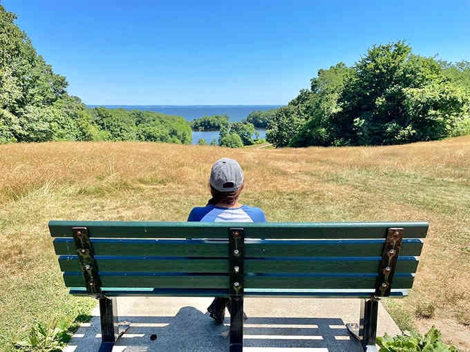 Sit here long enough and you'll understand why some views are worth more than any vacation photo.