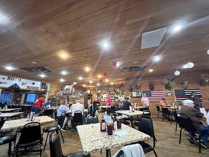 Real people enjoying real meals in a space that feels welcoming from the moment you enter.