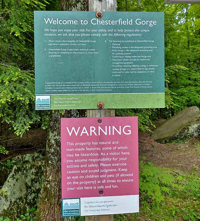 The Trustees keep things safe and accessible while preserving the wild character that makes this special.