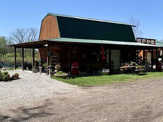 The charming farm store stands ready to send you home with more than just memories.