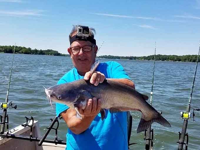 Lake Wylie delivers the kind of fishing stories that sound like lies but are actually just really good luck.