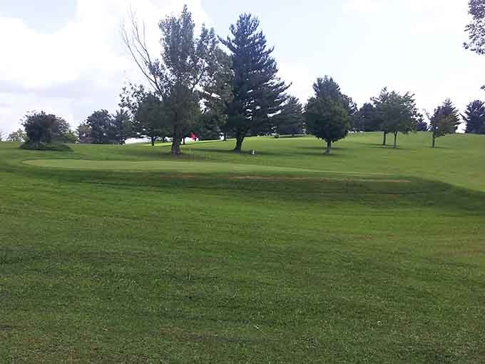 Golf courses don't need to be fancy to be fun, just ask these rolling greens.