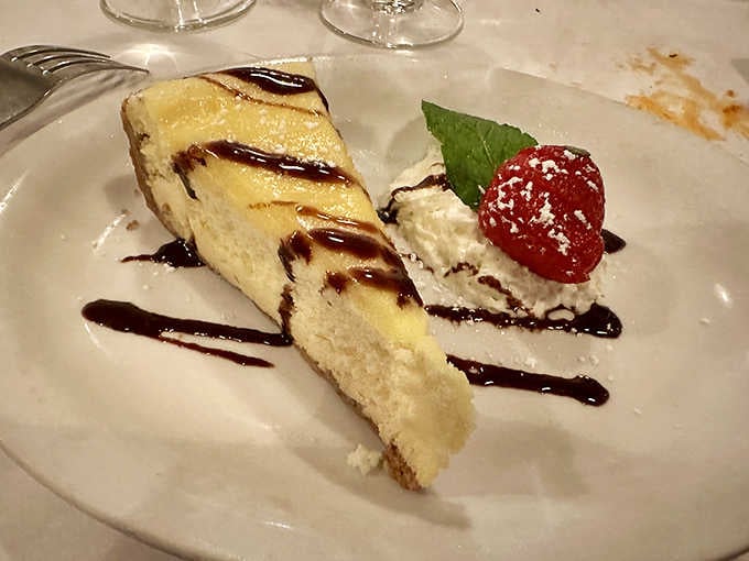 Cheesecake so light and elegant it practically floats off the plate, begging for just one more bite.