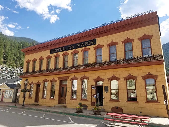 The Hotel de Paris stands as a reminder that frontier towns could be surprisingly sophisticated when they wanted to be.