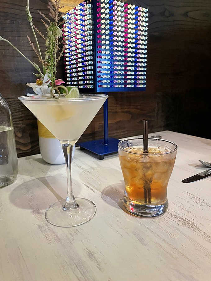 Craft cocktails that look as good as they taste, because your drink deserves the same attention as dinner.