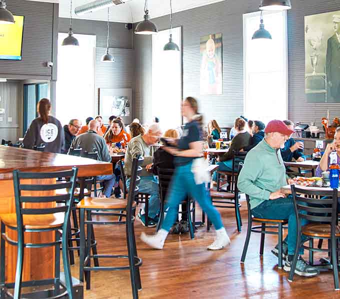 When the restaurant's this packed with smiling faces, you know you've found something truly special.
