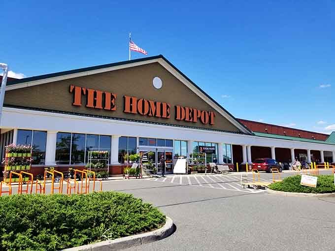Yes, even hardware stores look inviting here, ready to help with your retirement project list or garden dreams.