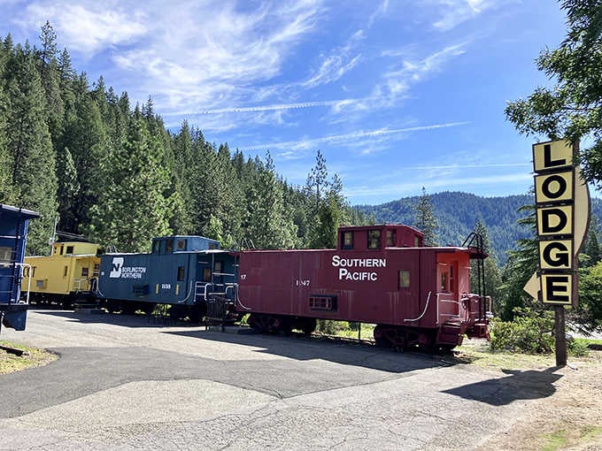 Multiple cabooses mean multiple chances to pick your favorite color and claim it as your own.