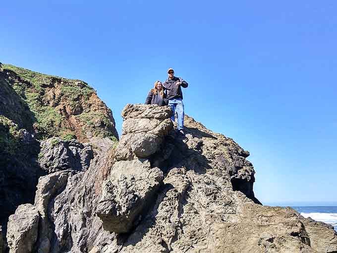 Standing on ancient rock formations beats standing in line at theme parks any day of the week.