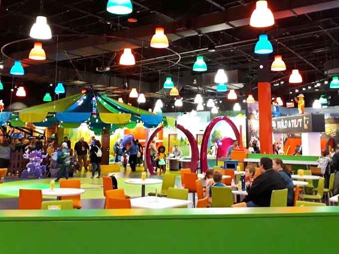 12. legoland&reg; discovery center michigan dining area