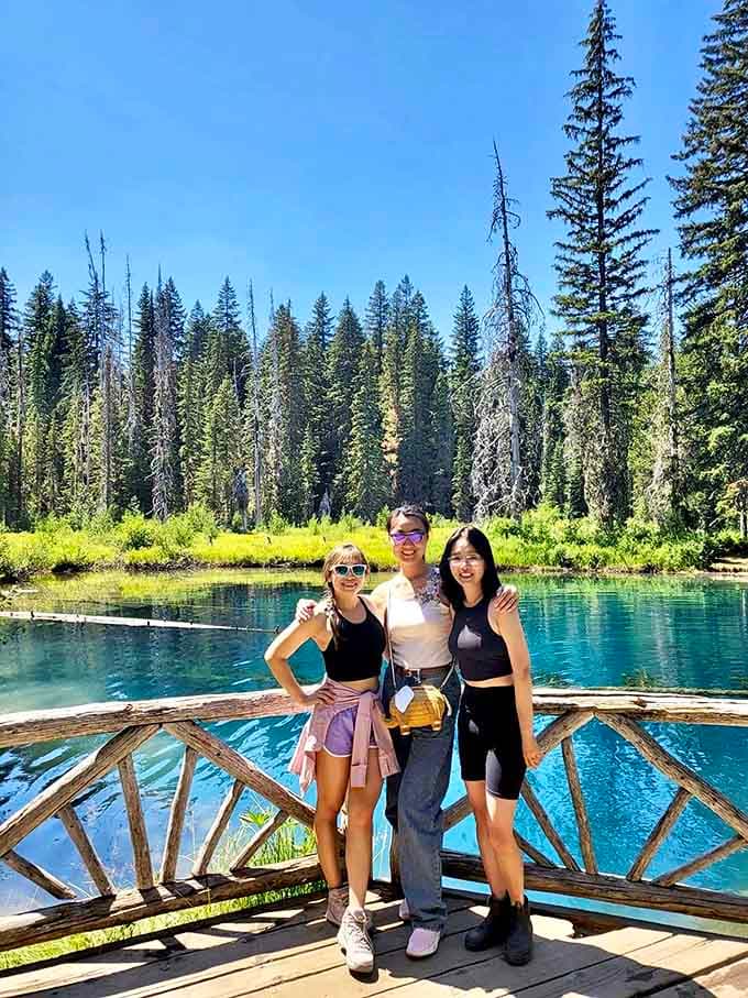 Bring your crew for photos that'll make everyone back home ask where you found water that blue.