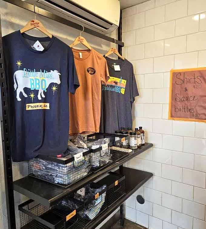 Grab some merch to commemorate your pilgrimage, because you'll want proof this incredible experience actually happened.