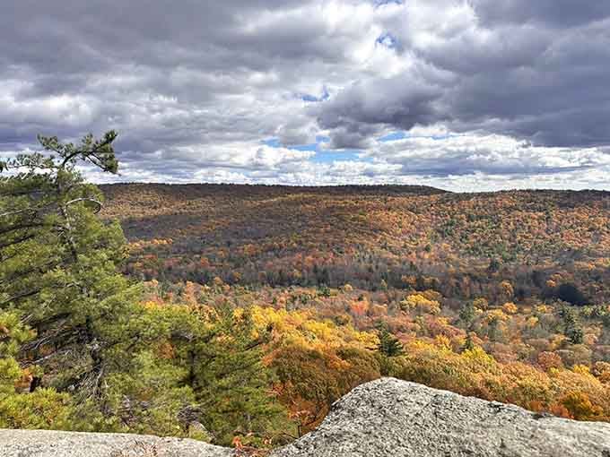 Sweeping valley vistas from atop the Shawangunk Ridge&mdash;where dramatic clouds only make the view more Instagram-worthy.