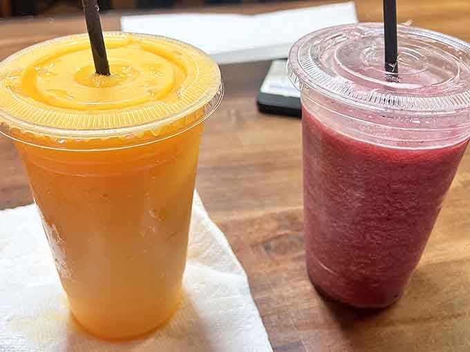 Fresh fruit smoothies provide the perfect refreshing counterbalance to all that glorious, indulgent cheese you're about to consume.