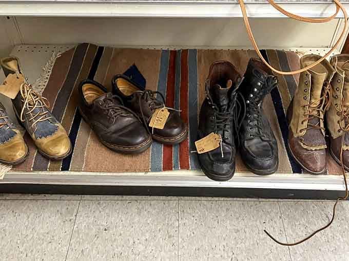 Vintage boots and shoes that were built when "planned obsolescence" wasn't yet in the manufacturer's vocabulary.